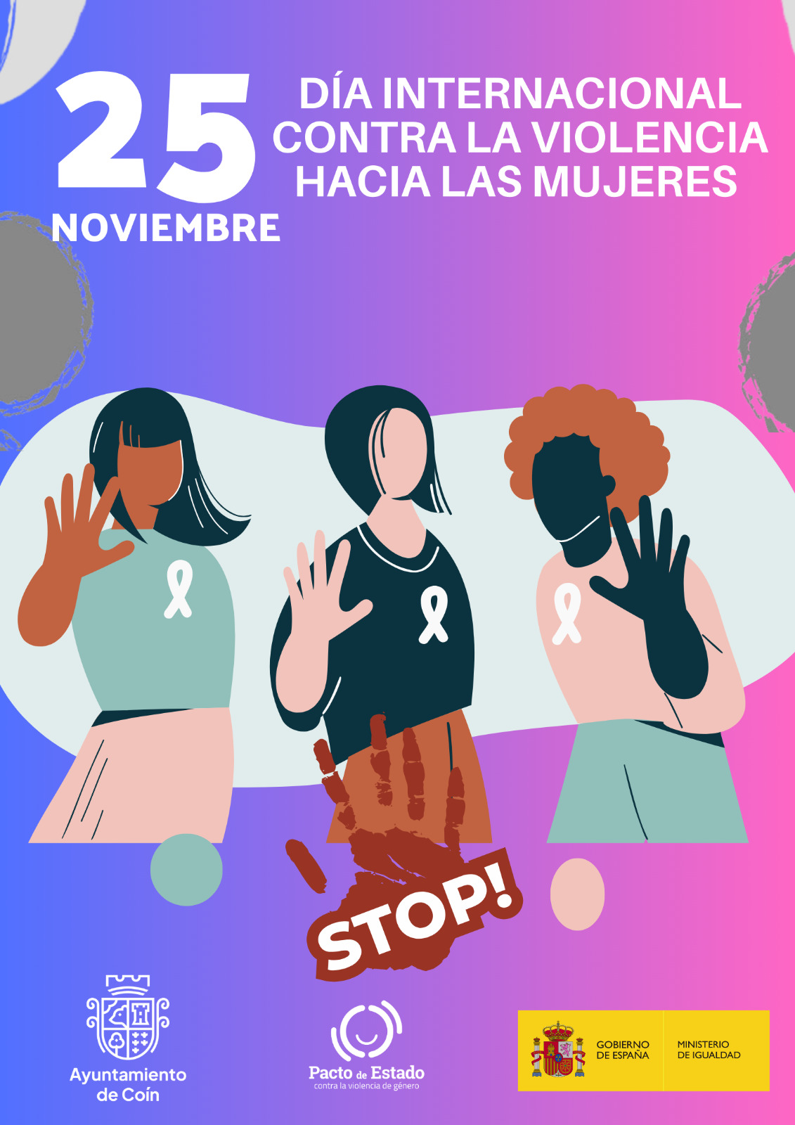 Actividades 25N Coín 2024 | Ayuntamiento de Coín